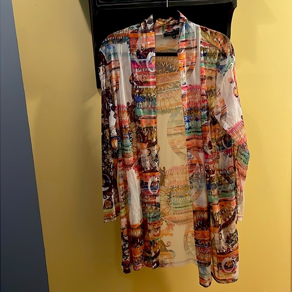 Robert Kitchen Canada | Tops | Robert Kitchen Canada Sheer Duster ...